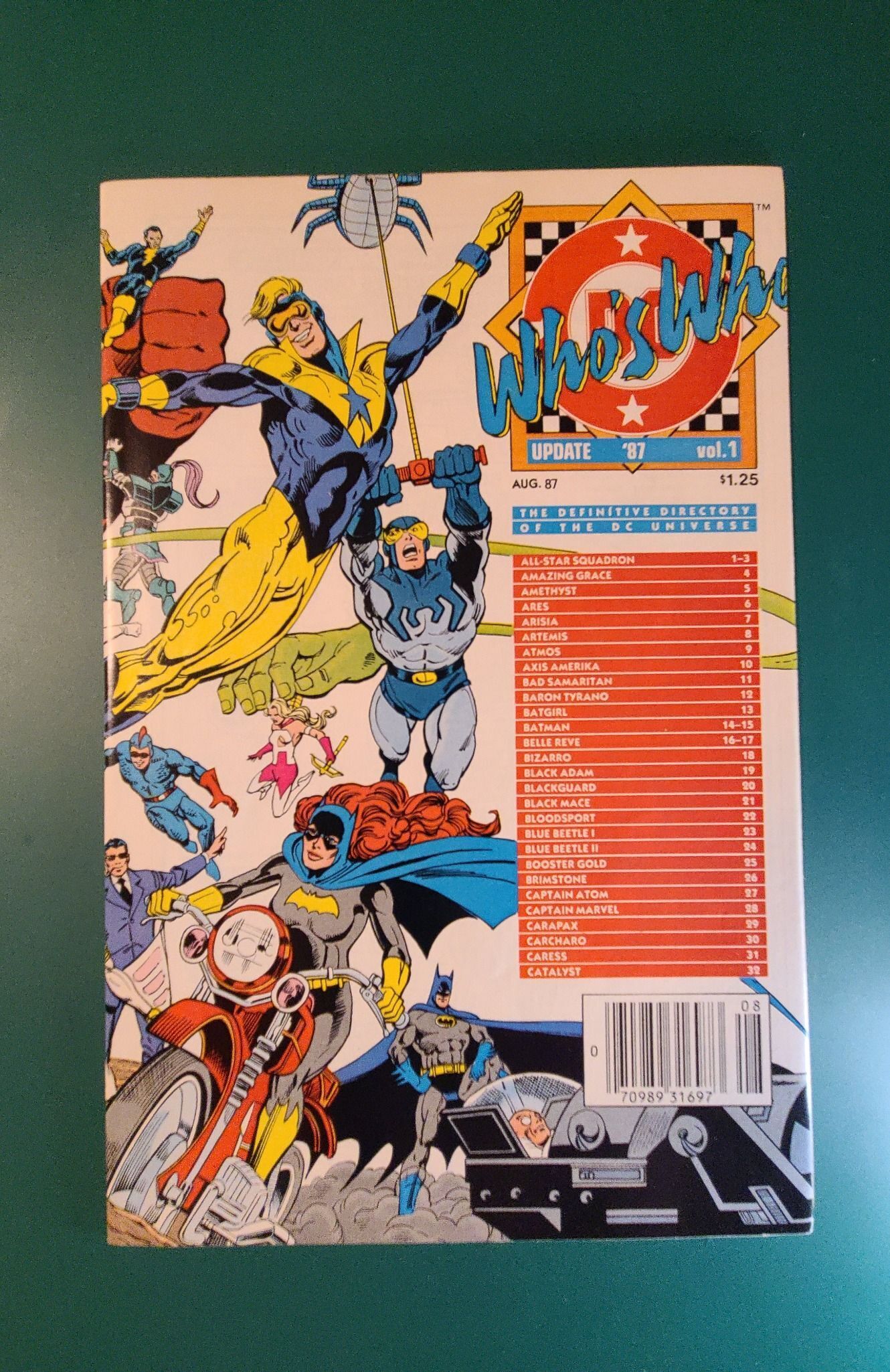 Who's Who: The Definitive Directory of the DC Universe Update '87 ...