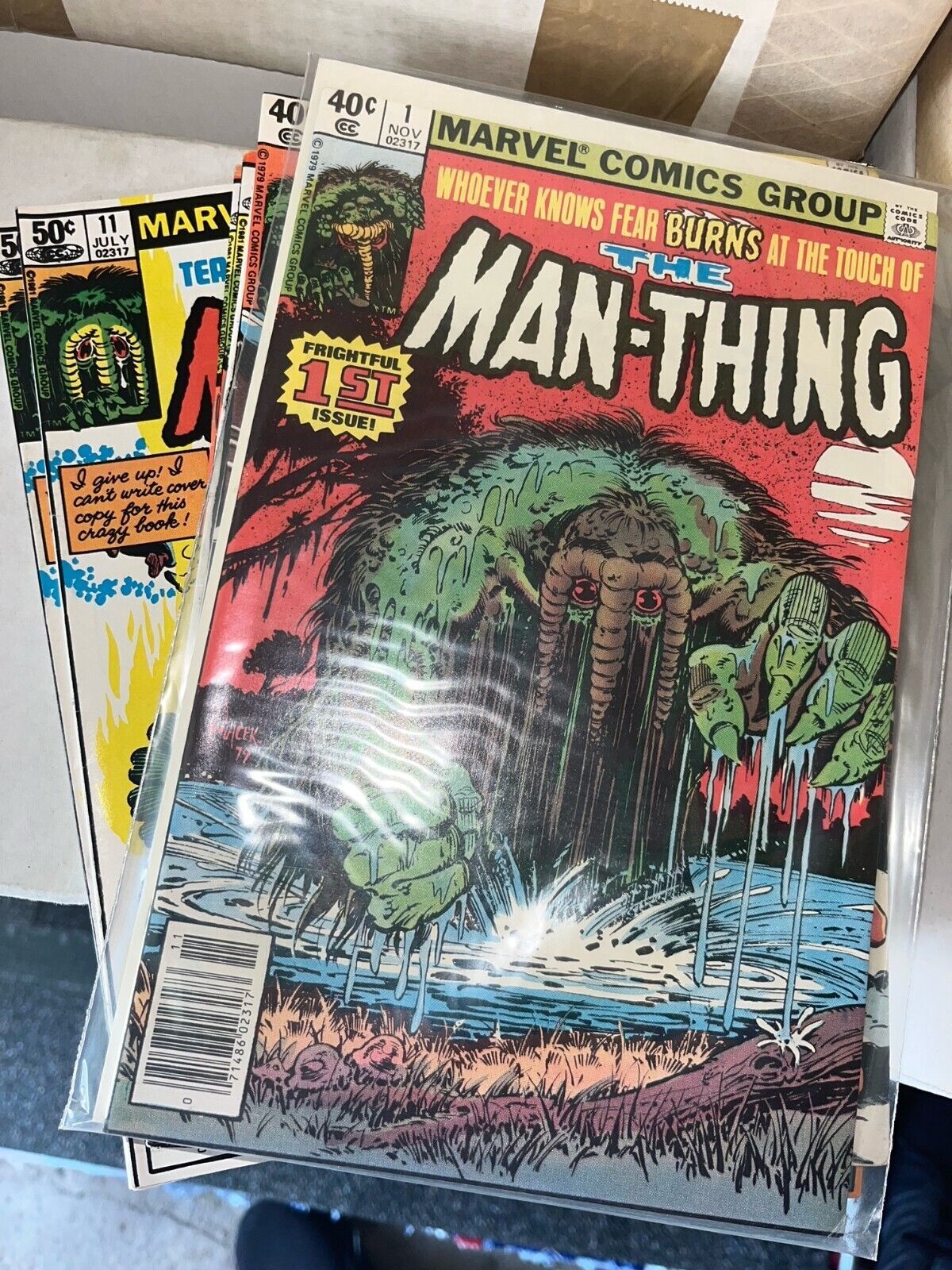 Man Thing Vol 2 (1979) Lot - Complete Series Set w/Issues 1-11, FN ...
