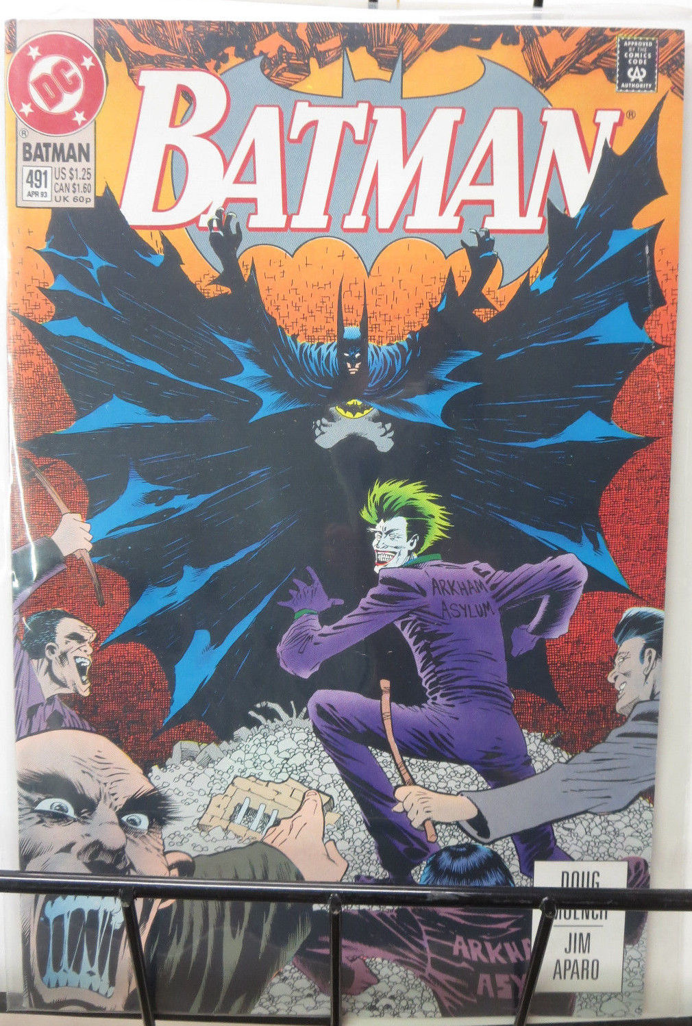 BATMAN 393-491, 61 diff (1986-1993) DC Comics book post-Crisis to pre ...