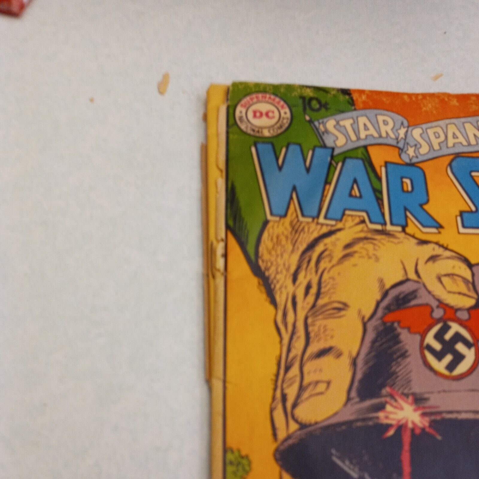 Star Spangled War Stories 93 Nov 1960 DC comics 1st Goliath of the ...