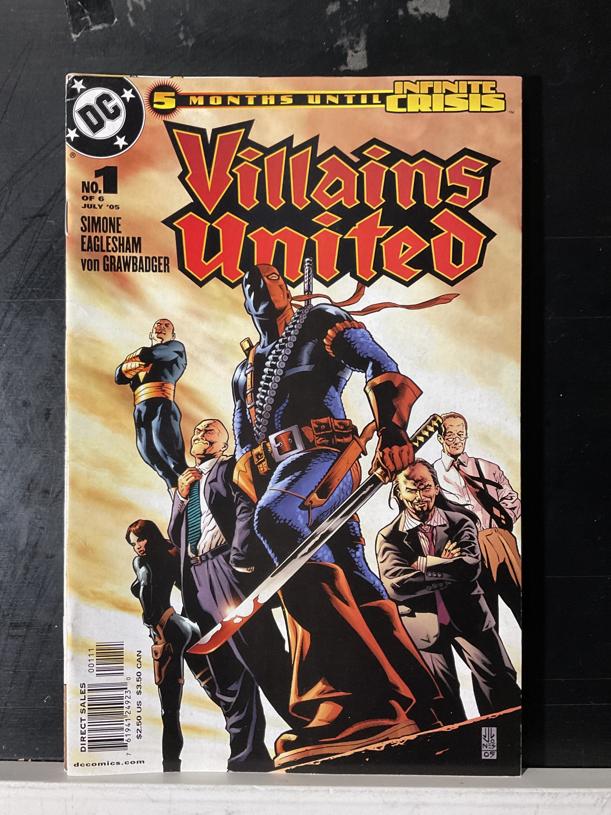 Villains United First Printing Variant (2005) | Comic Books - Modern ...