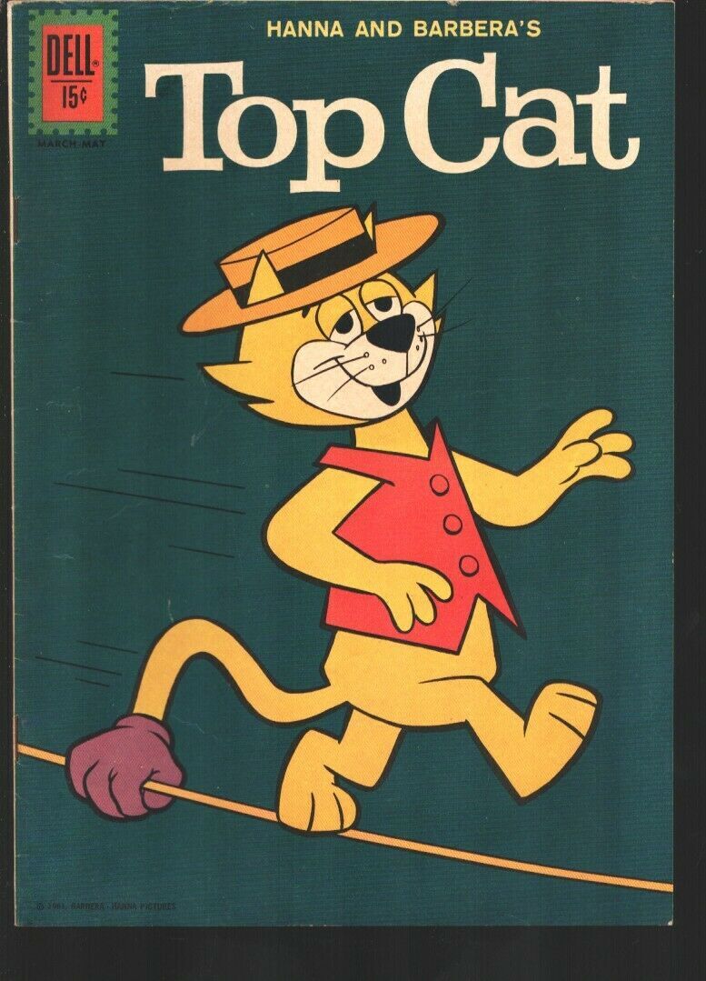 Top Cat #2 1962-Dell-Hanna-Barbera cartoon series in comic book format ...