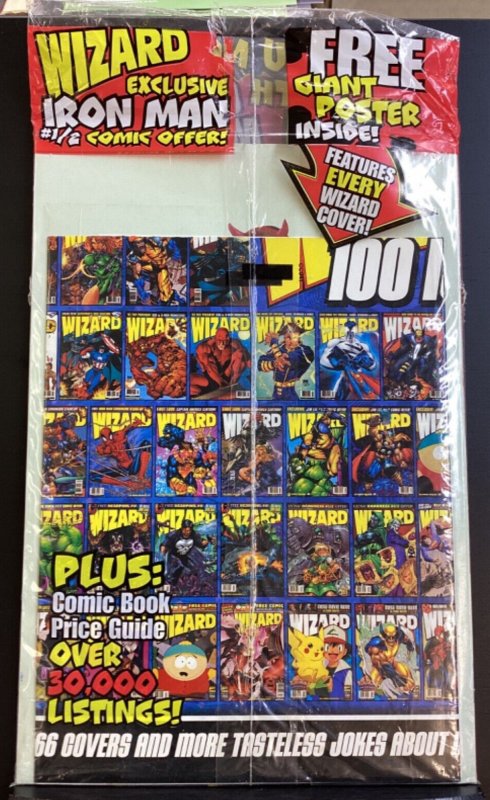 Wizard Magazine #100 Spider-Man Alex Ross Year-End Spectacular SEALED ...