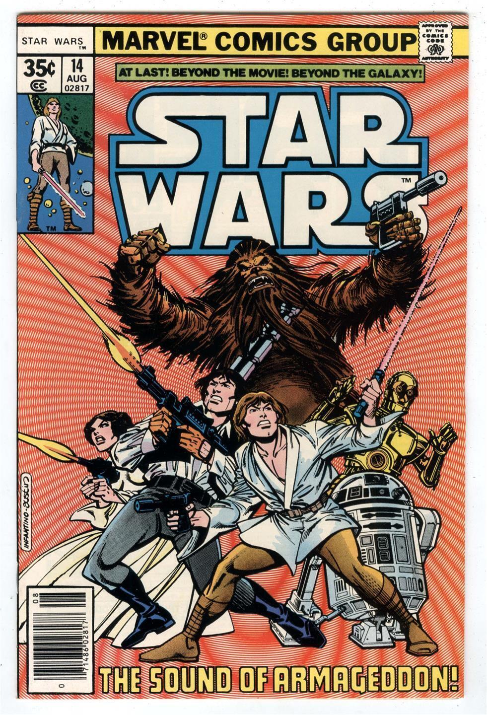 Star Wars #14 Aug 1978 Crimson Jack - Luke, Leia, Han Solo, Chewbacca ...