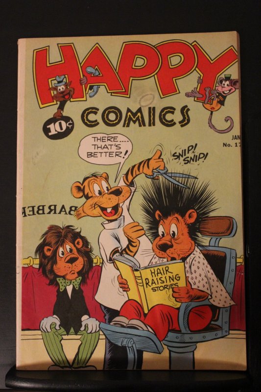 Happy Comics #17 (1947) Mid-High-Grade FN/VF Golden-Age Funny Animal ...