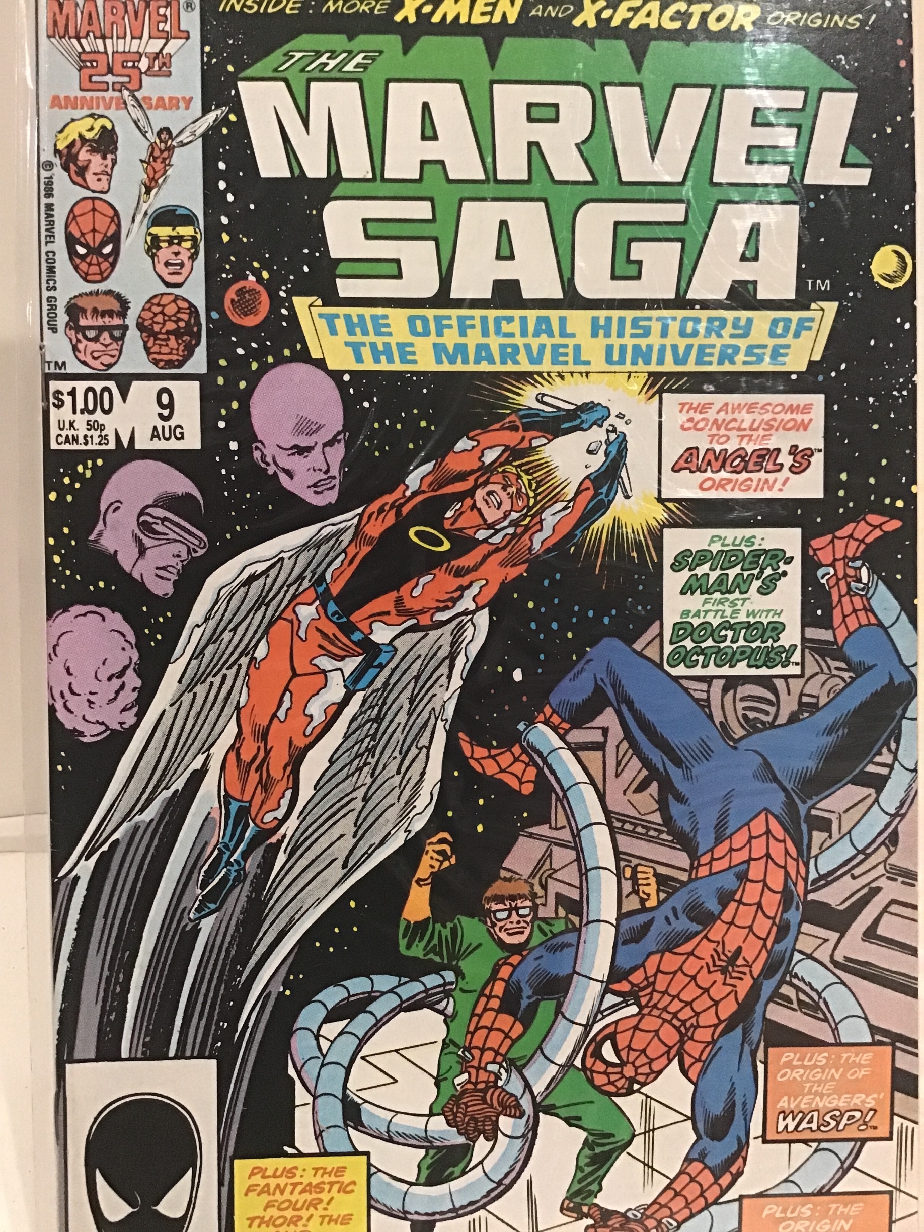 The Marvel Saga The Official History of the Marvel Universe #9 (1986 ...