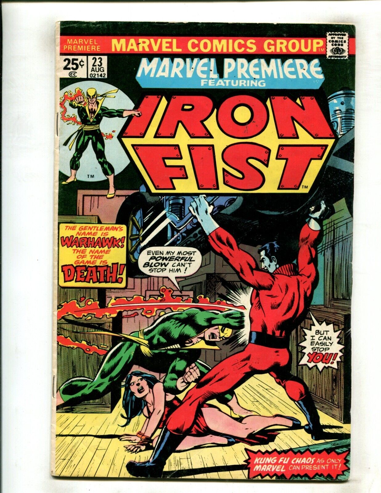 Marvel Premiere #23 (6.0) Warhawk!! 1975 | Comic Books - Bronze Age ...