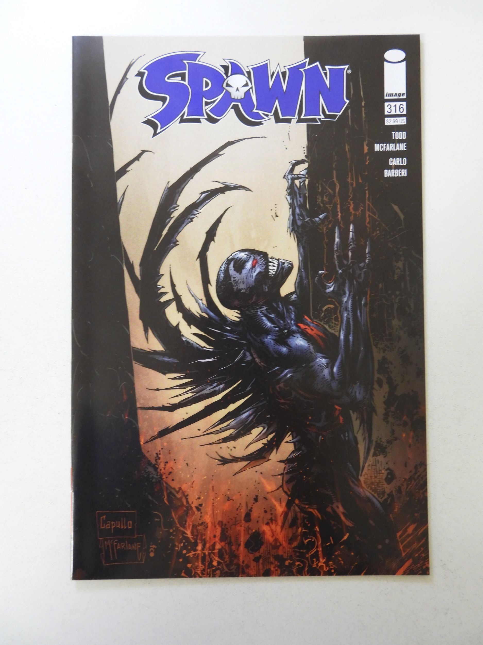 Spawn #316 Cover B - Greg Capullo & Todd McFarlane (2021) NM condition ...