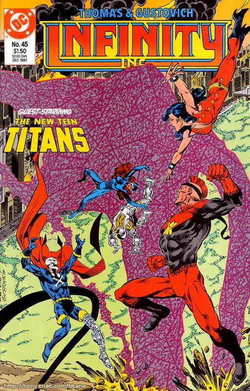 Infinity, Inc. #45 VF ; DC | Roy Thomas New Teen Titans | Comic Books - Copper Age, DC Comics ...