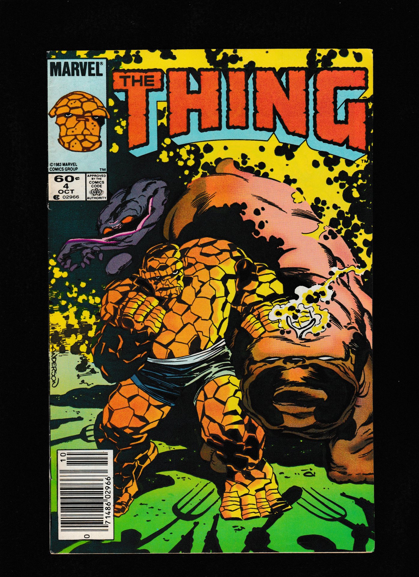 The Thing #4 (1983) FN/VF | Comic Books - Bronze Age, Marvel, Thing ...