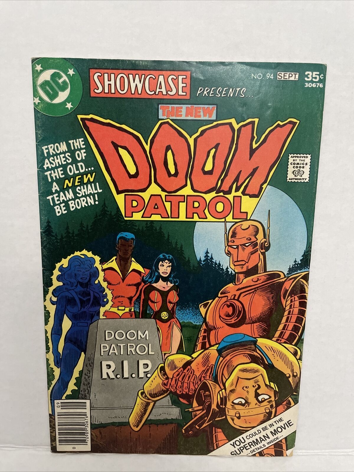 Showcase #94 1st Team Appearance 2nd Doom Patrol | Comic Books - Modern ...