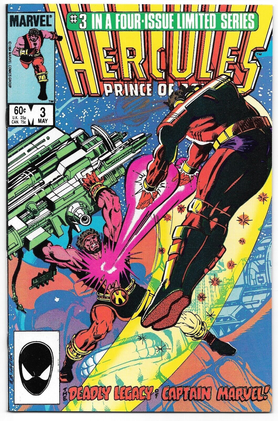 Hercules Prince of Power #3 (05/1984) Marvel Comics Mini Series | Comic ...
