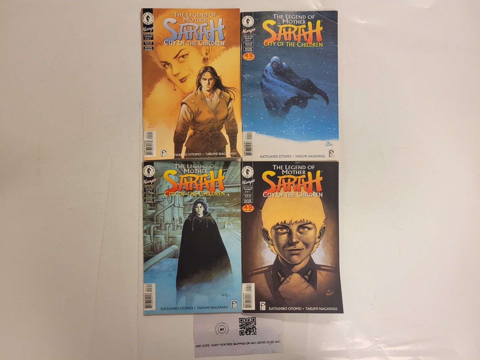 4 Legend Of Mother Sarah City Of Angles Dark Horse Comic Books #3 4 5 6 ...