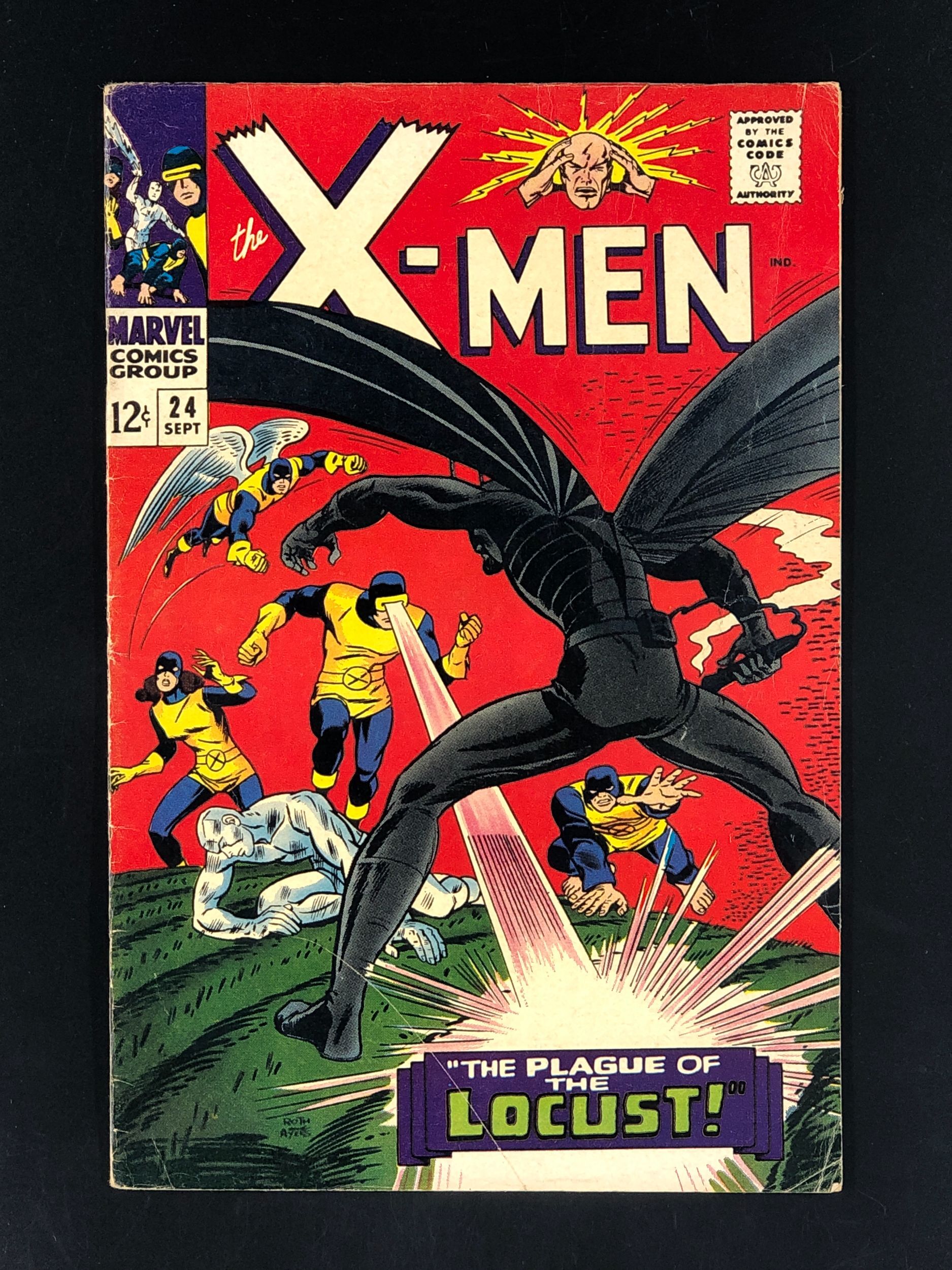 The X-Men #24 (1966) VG First Appearance of The Locust | Comic Books ...