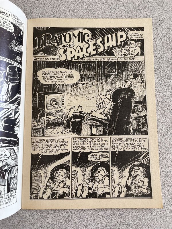 Dr. Atomic #1 5th Print 1972 Last Gasp Underground Comix | Comic Books ...
