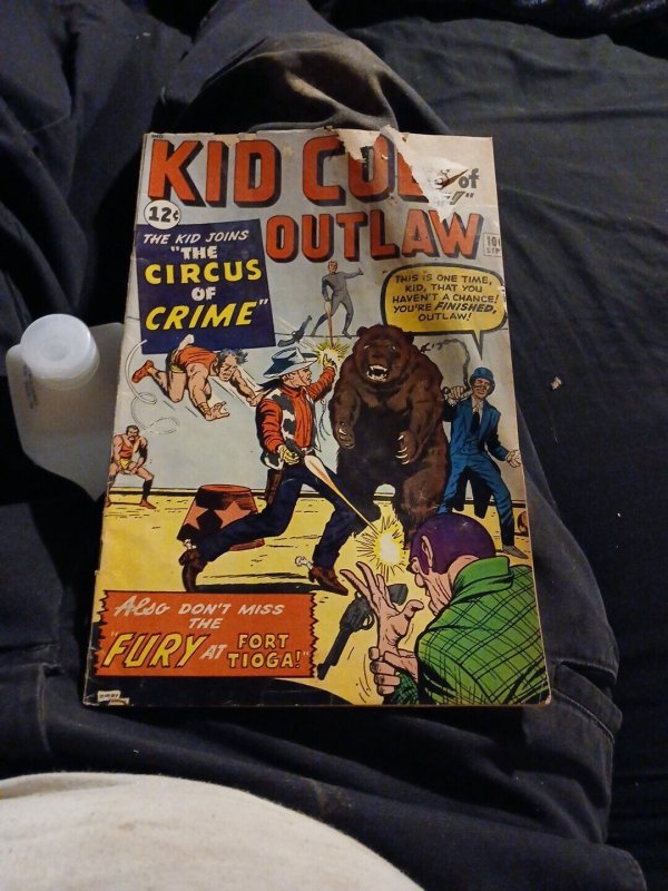Marvel Comics KID COLT Outlaw #106 1st Appearance Circus of Crime Jack ...