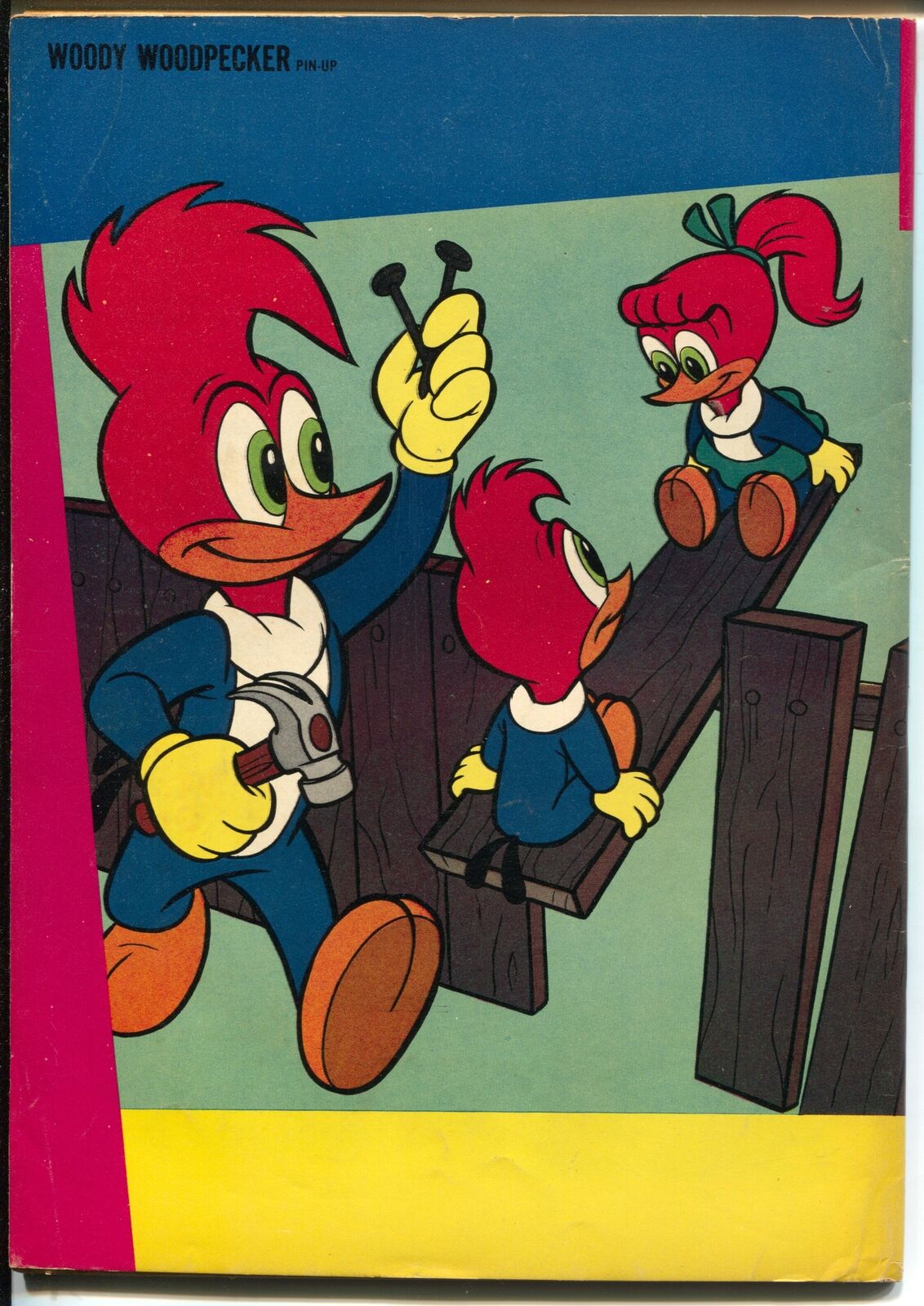 Woody Woodpecker Summer Fun #1 1966-Gold Key-1st issue-hot dogs-pogo ...
