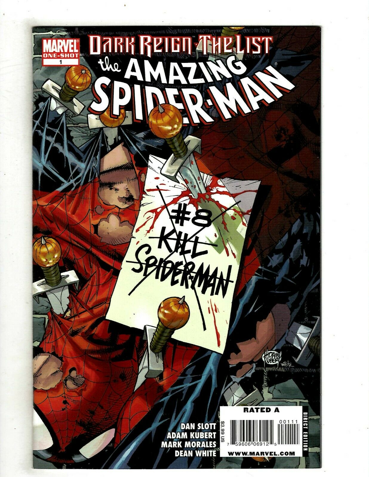 12 One-Shot Marvel Comics # 1 Amazing Spider-Man Dark Reign Avengers ...