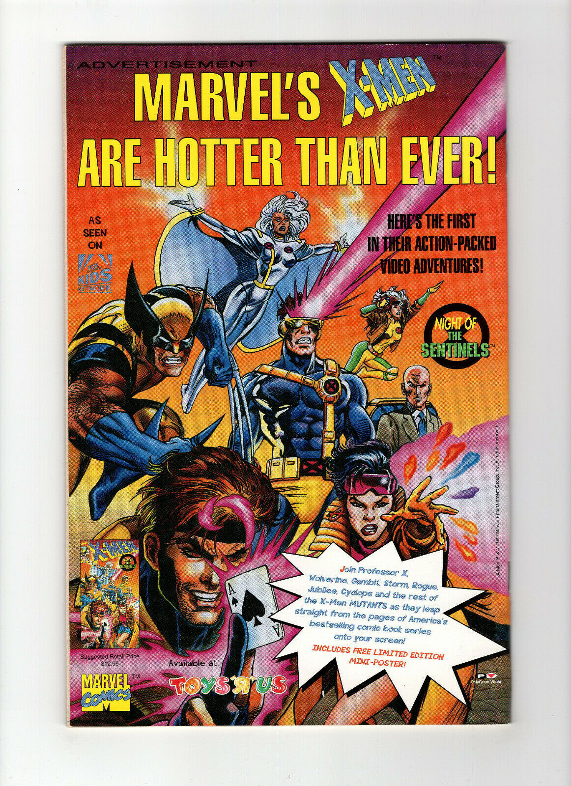 Darkhawk #25 Center-Fold Pull-Out Poster (1993, Marvel) | Comic Books ...