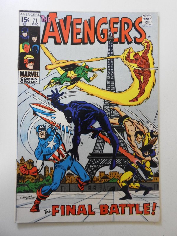 The Avengers #71 (1969) VG Condition 1st Appearance of the Invaders ...