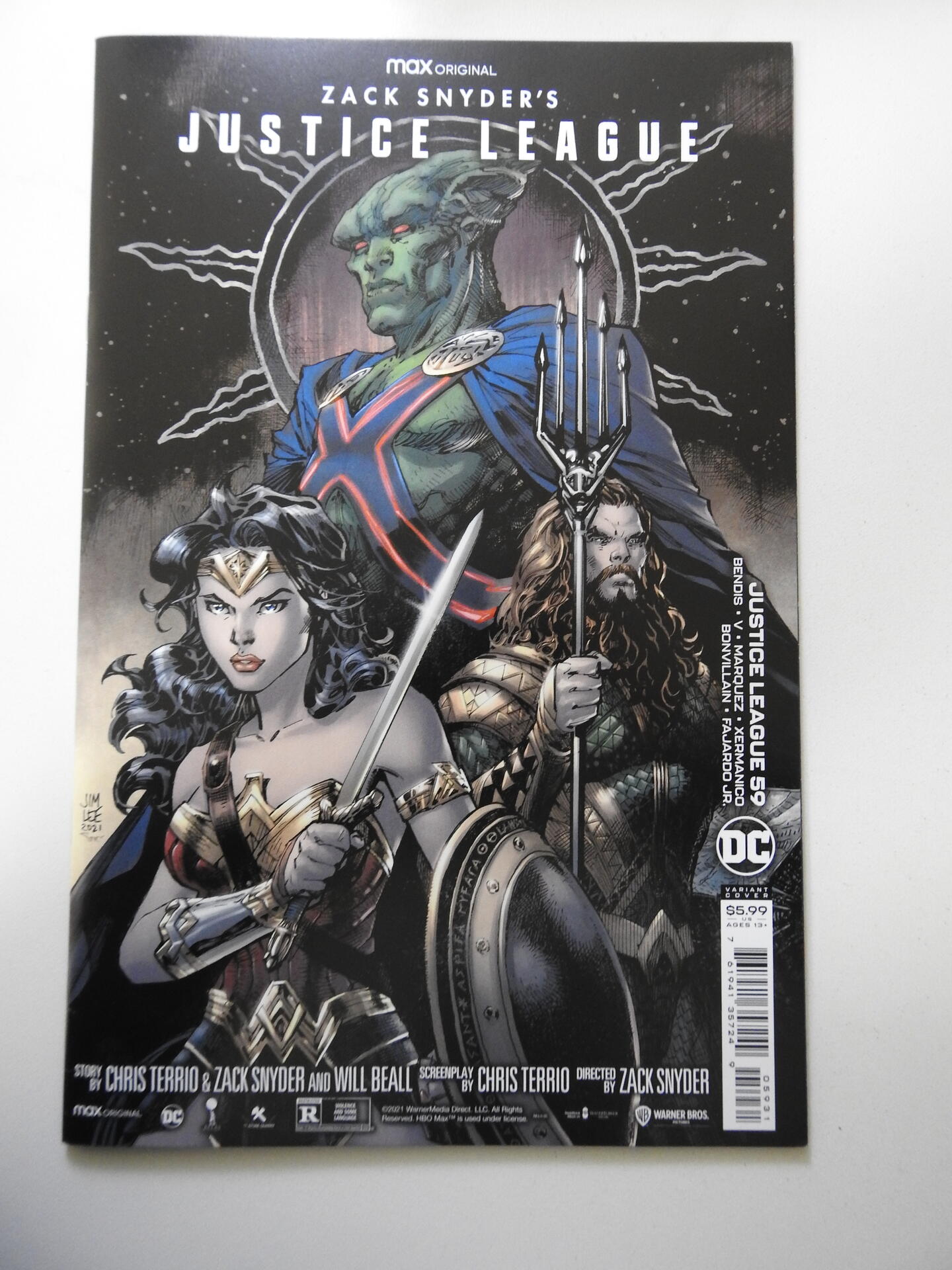 Justice League #59 Zack Snyder's Justice League Variant Cover | Comic ...