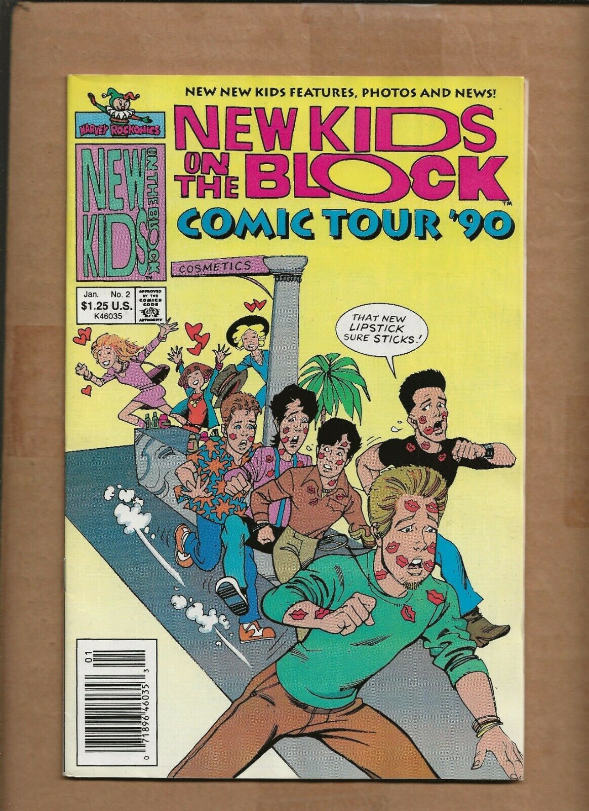 New Kids on the Block #1 Comic Tour 90 Harvey Newsstand | Comic Books ...