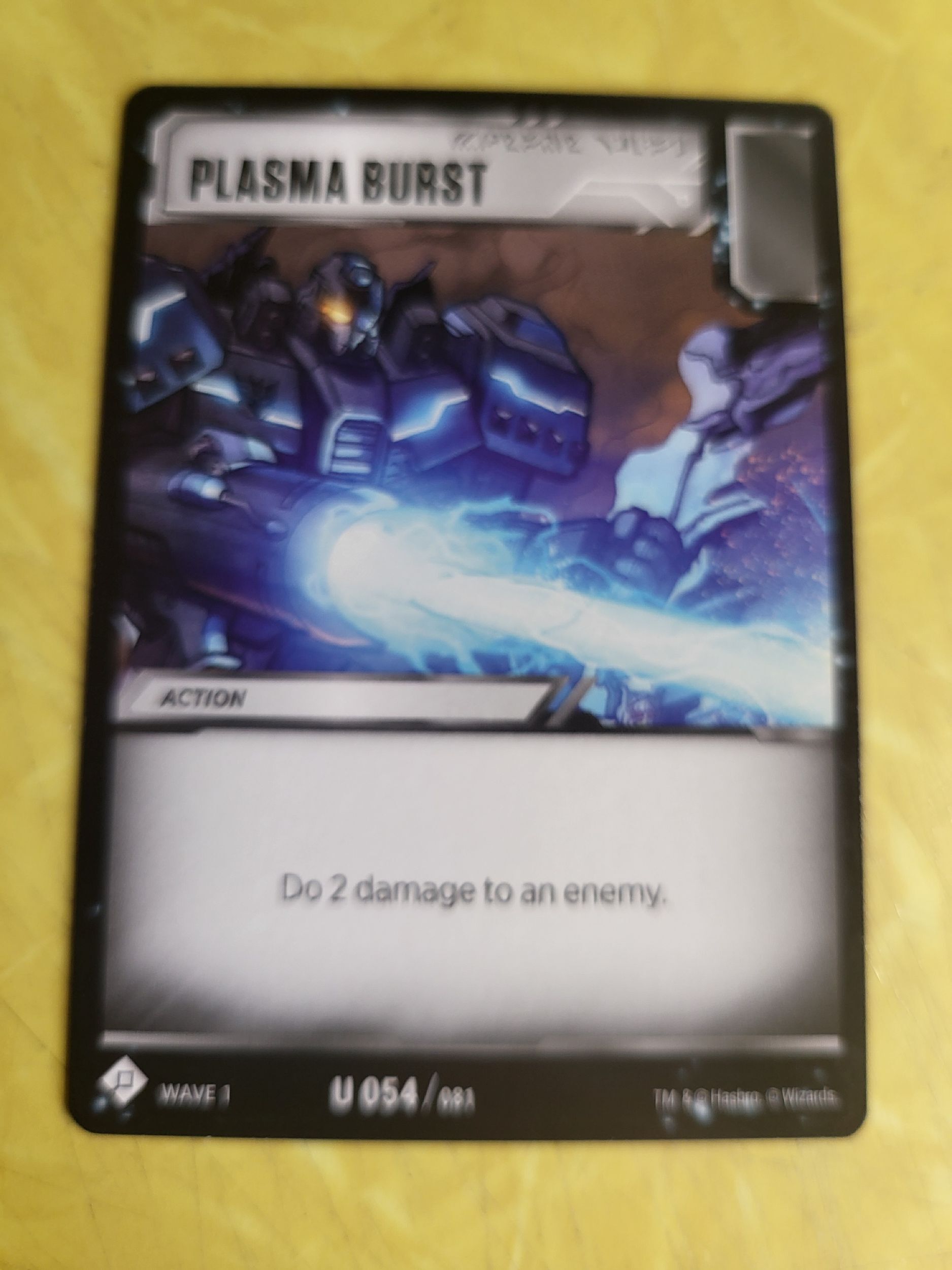 Transformers Trading Card Game: Wave One - Plasma Burst | Comic ...