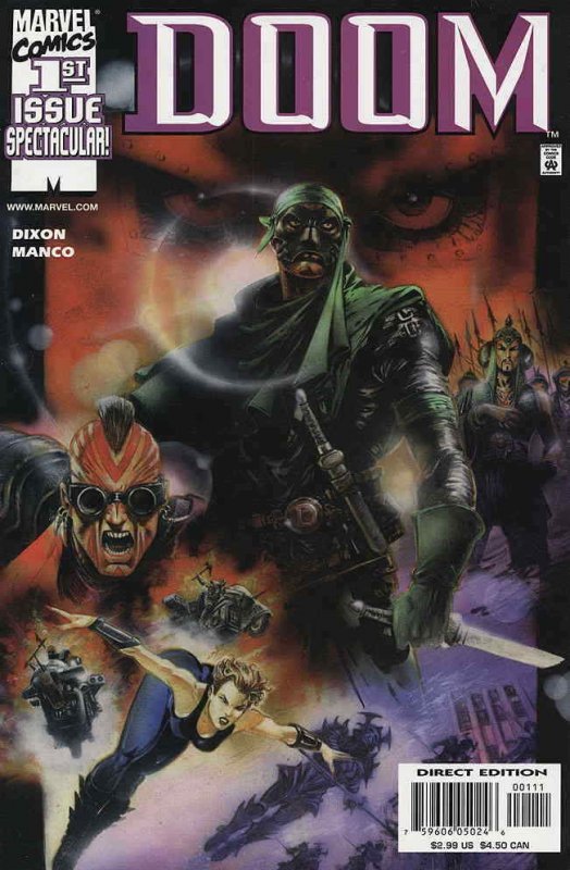 Doom #1 FN; Marvel | Doctor Doom Chuck Dixon/Leonardo Manco - we ...