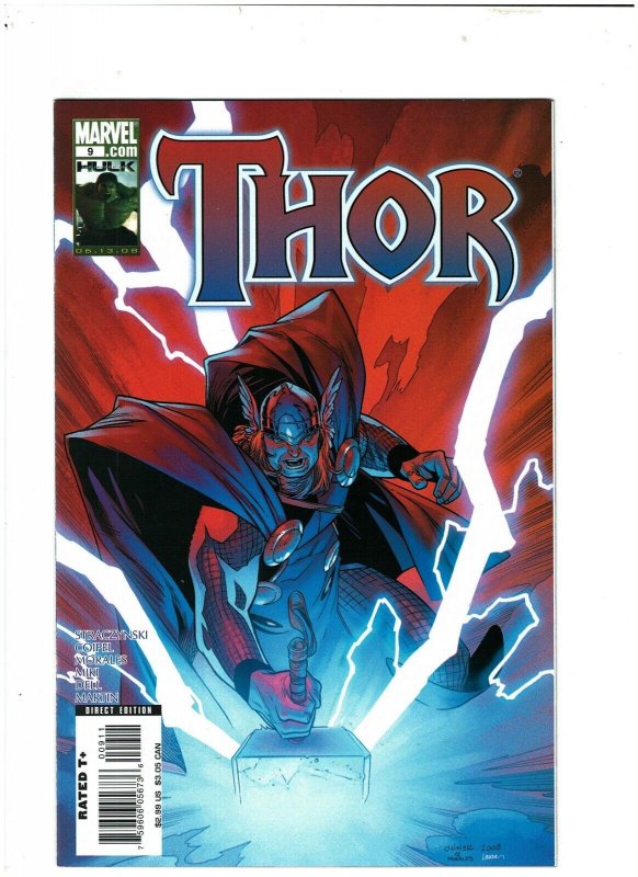 Thor #9 Marvel Comics 2008 Straczynski & Olivier Coipel NM- 9.2 | Comic ...