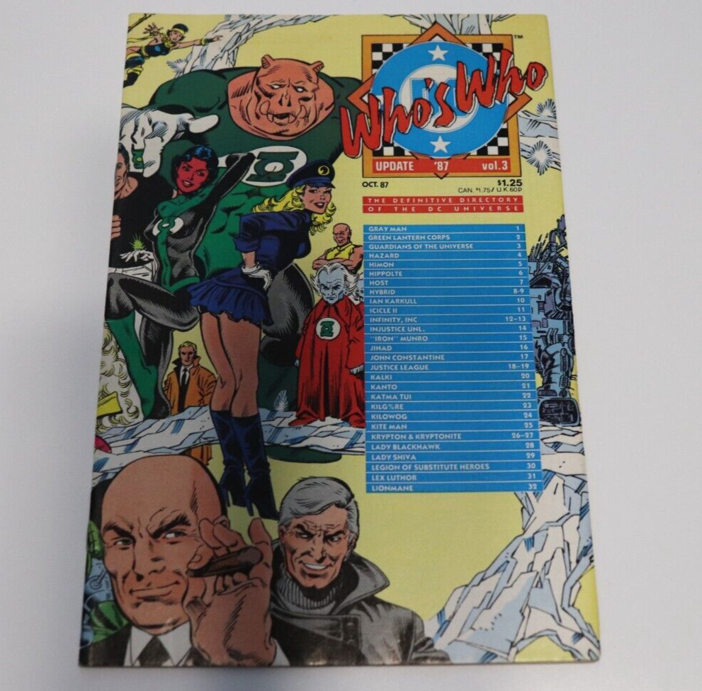 Whos Who Update 87 #3 Oct 1987 DC | Comic Books - Copper Age, DC Comics ...