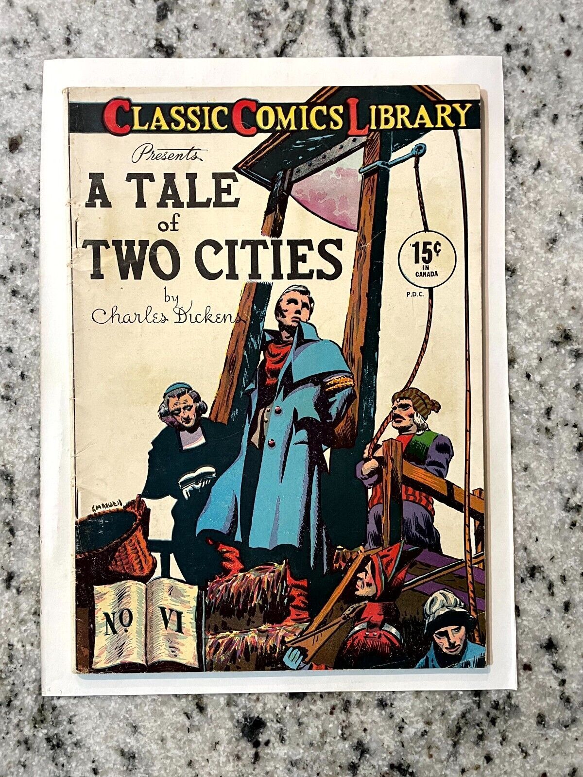 Classic Comics Library #6 VF- HRN 20 Gilberton Comic Book Charles ...