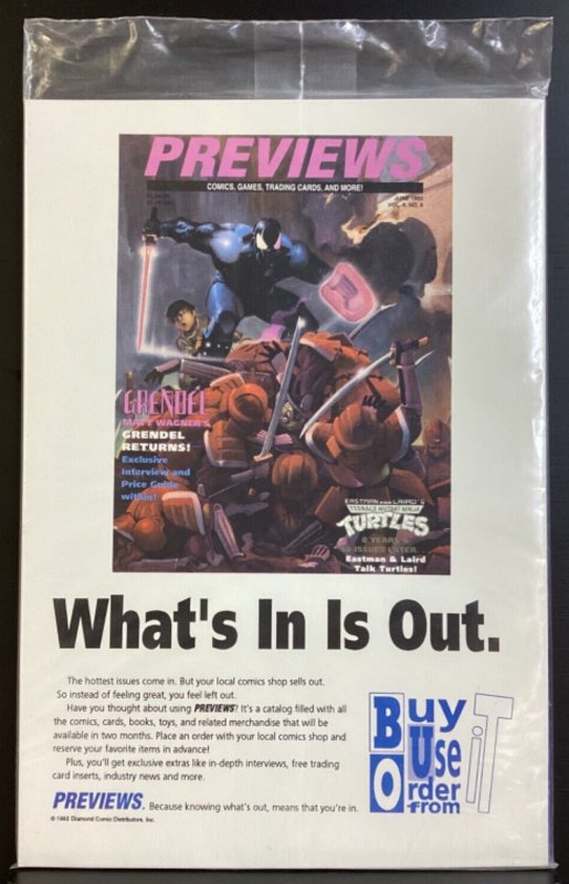 Wizard Magazine #12 WildC.A.T.s, Jim Lee, Jim Valentino POLYBAGGED ...