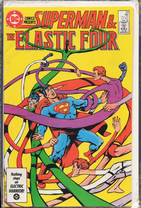 DC Comics Presents #93 (1986) The Elastic Four | Comic Books - Copper ...