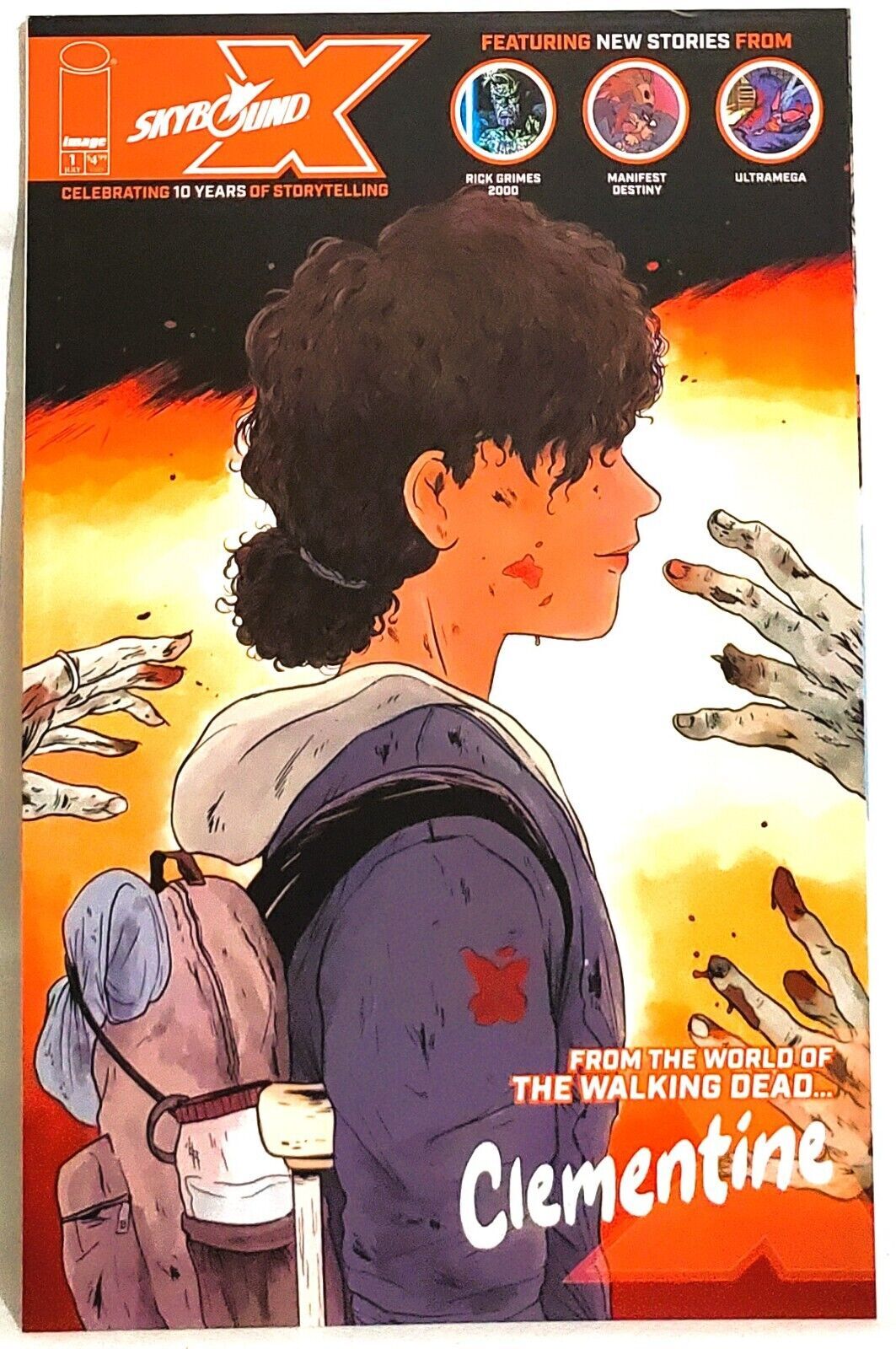 SKYBOUND X #1 - 5 1st Clementine Variant Cover C Set Image Comics ...