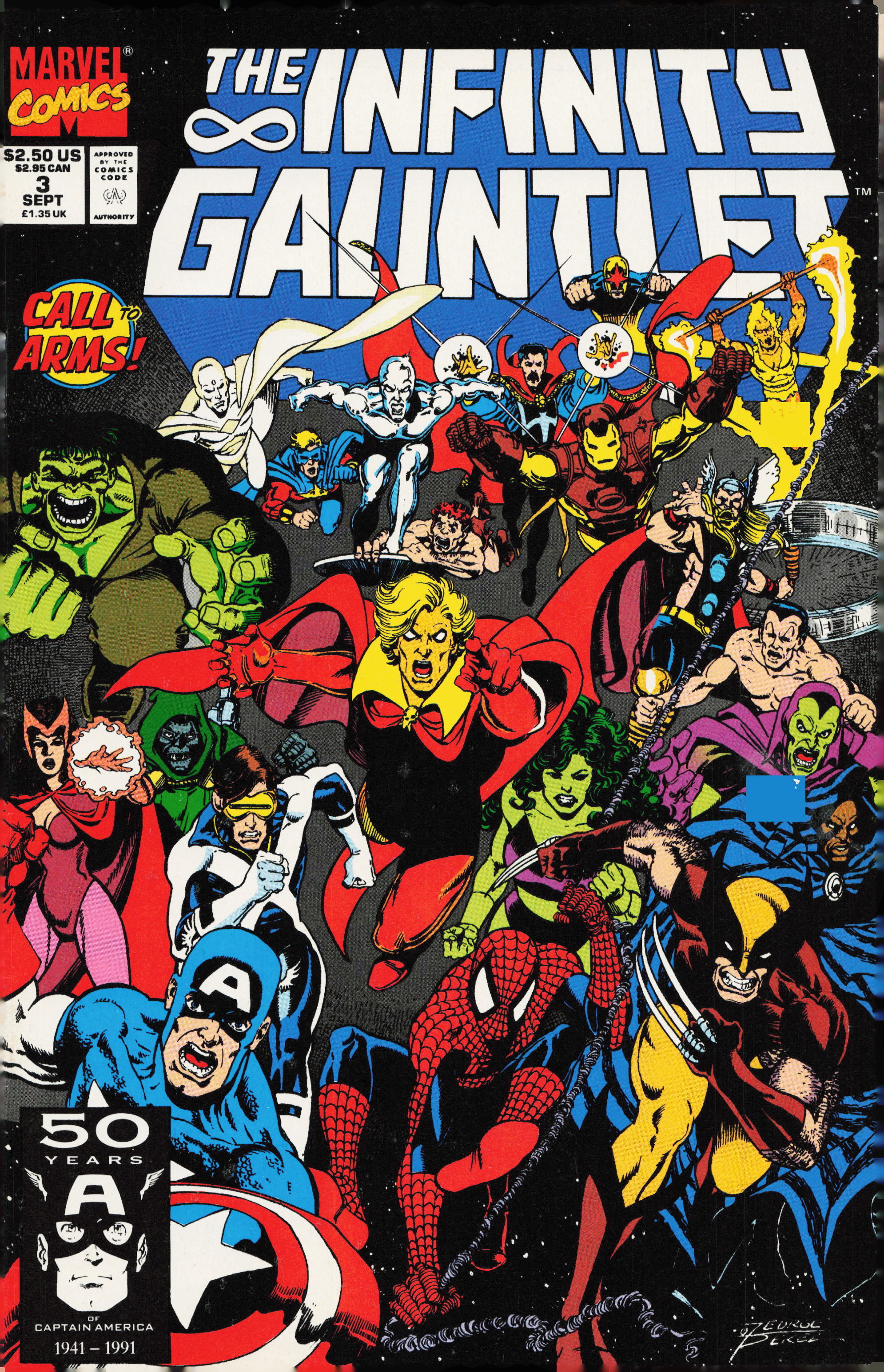 The Infinity Gauntlet #3 (1991) [Key Issue] | Comic Books - Copper Age ...