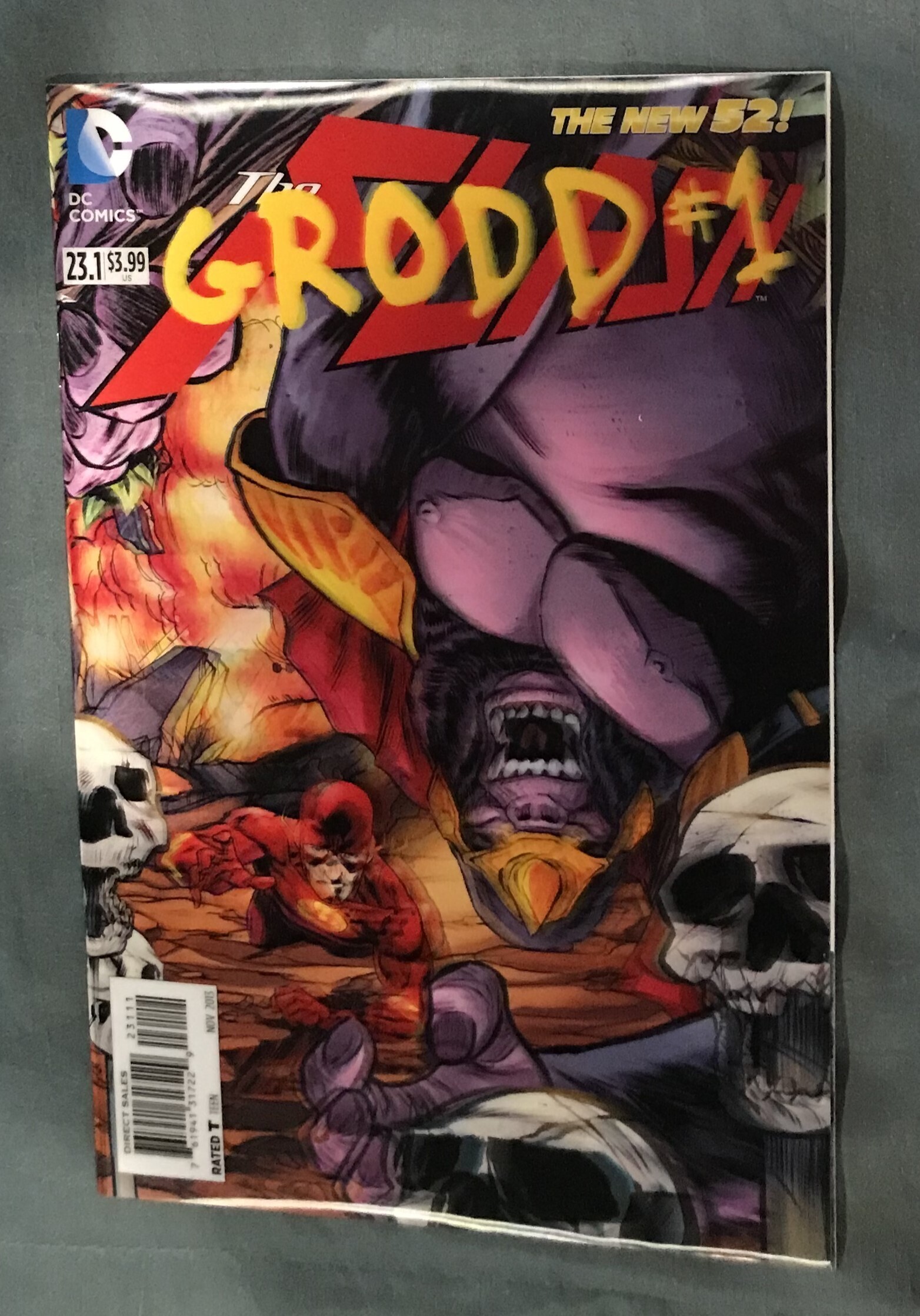 The Flash:Grodd #23.1 3D Motion Cover | Comic Books - Modern Age, DC ...