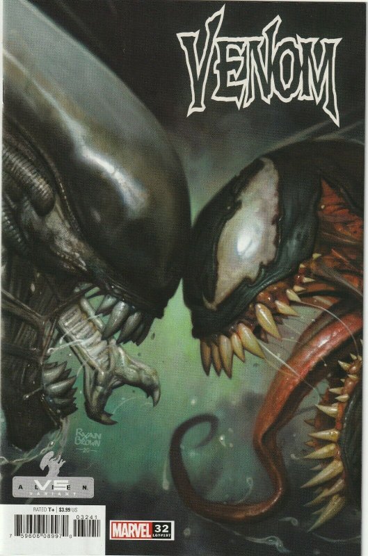 Venom 32 Marvel VS Alien Variant Cover NM Marvel | Comic Books - Modern ...