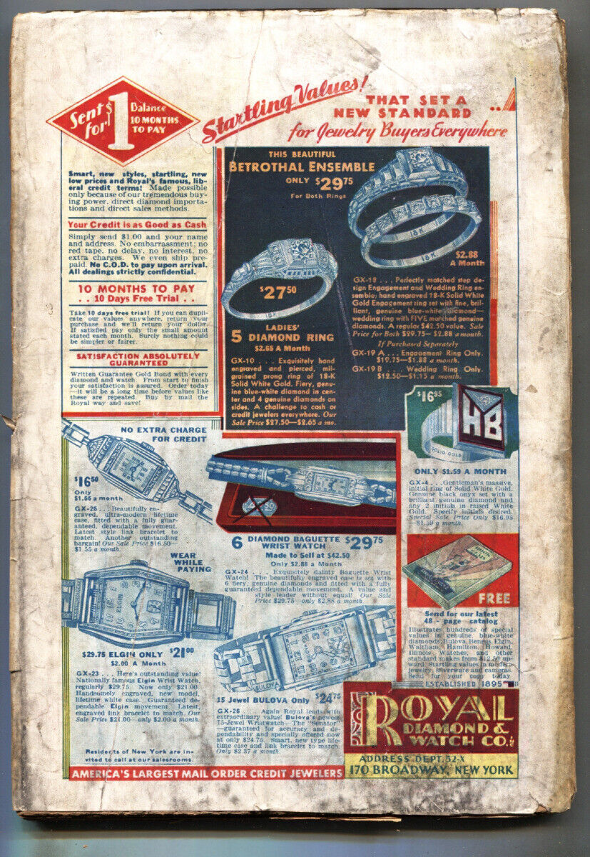 Pete Rice #1- Nov 1933 Street and Smith- Lester Dent-Rare Pulp Mag ...