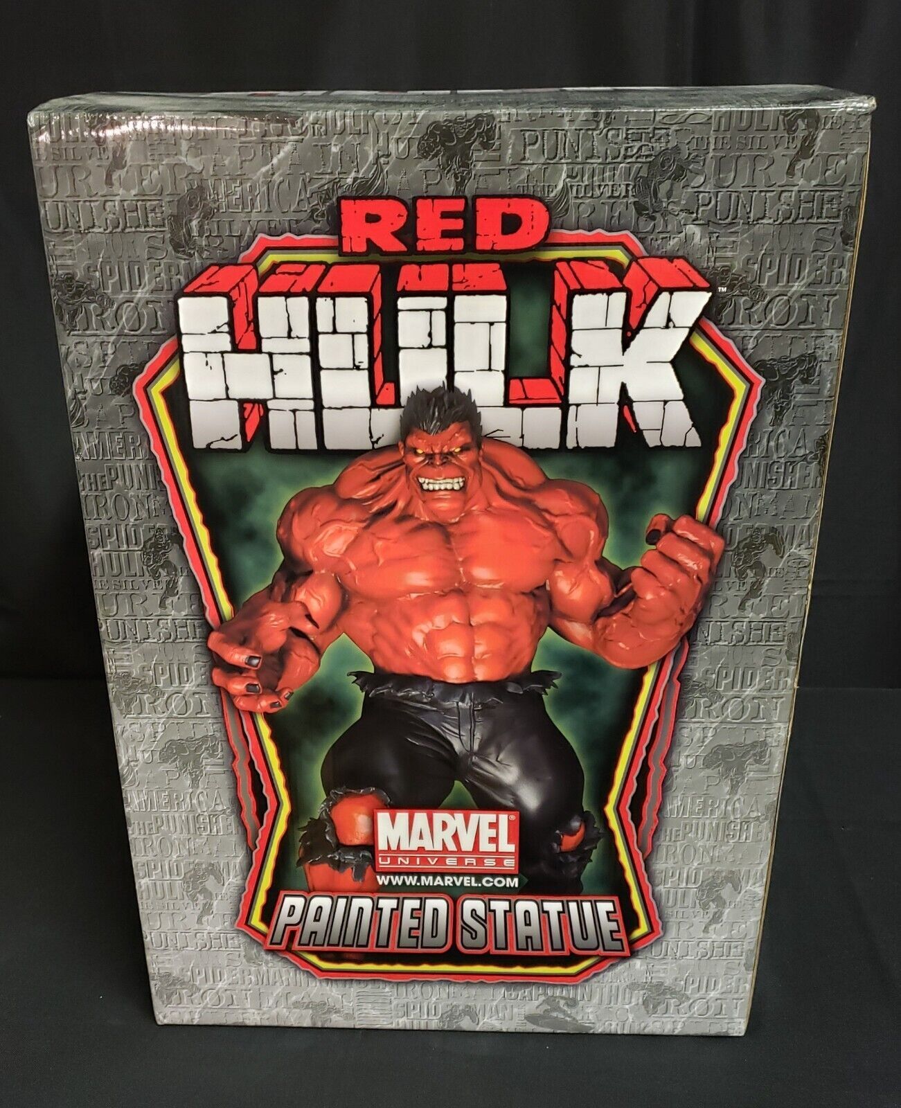 Bowen Designs Marvel Universe RED Hulk Painted Statue Artist Proof ...