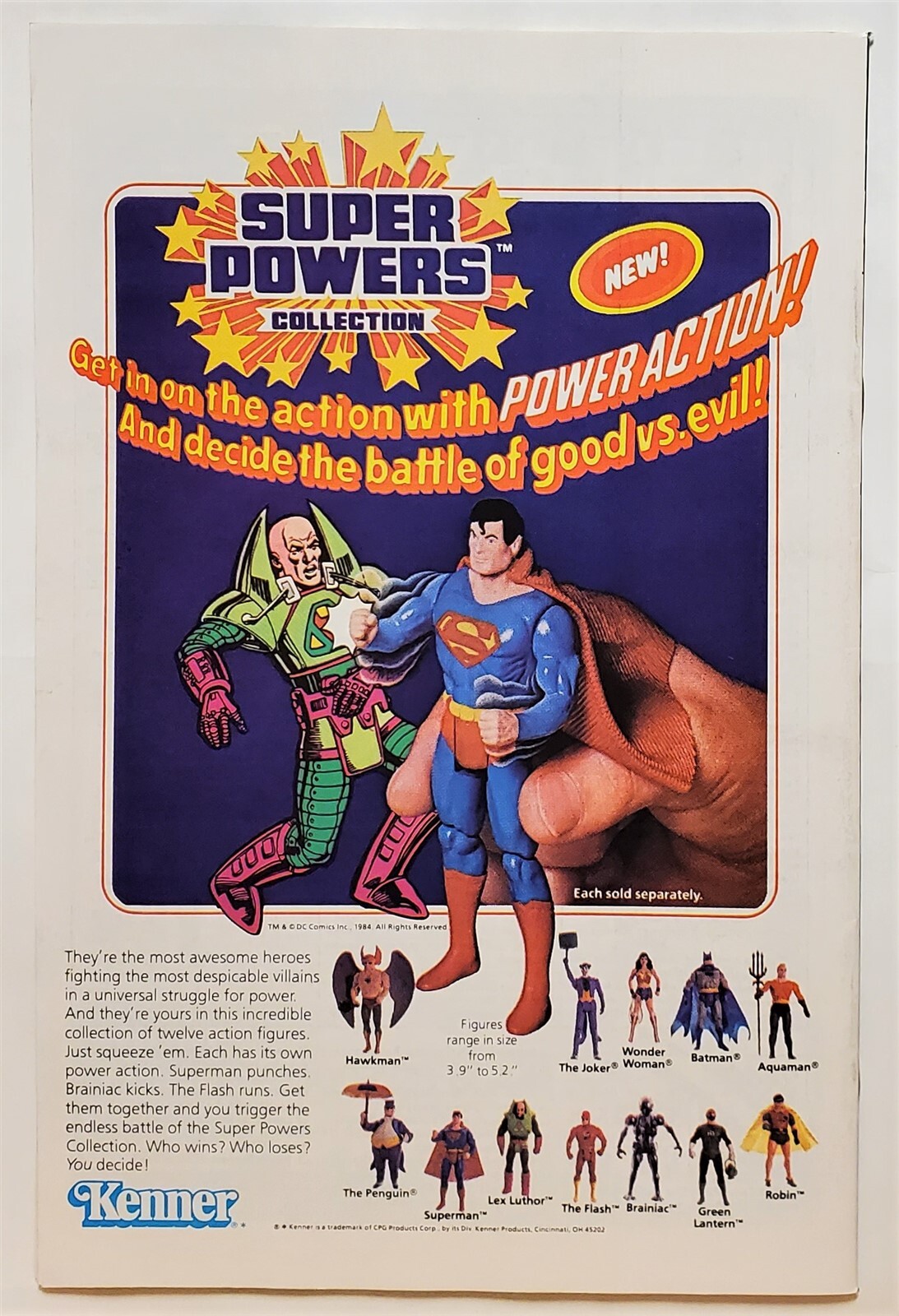 Super Powers (2nd Series) #2 (Oct 1985, DC) 8.5 VF+ | Comic Books ...