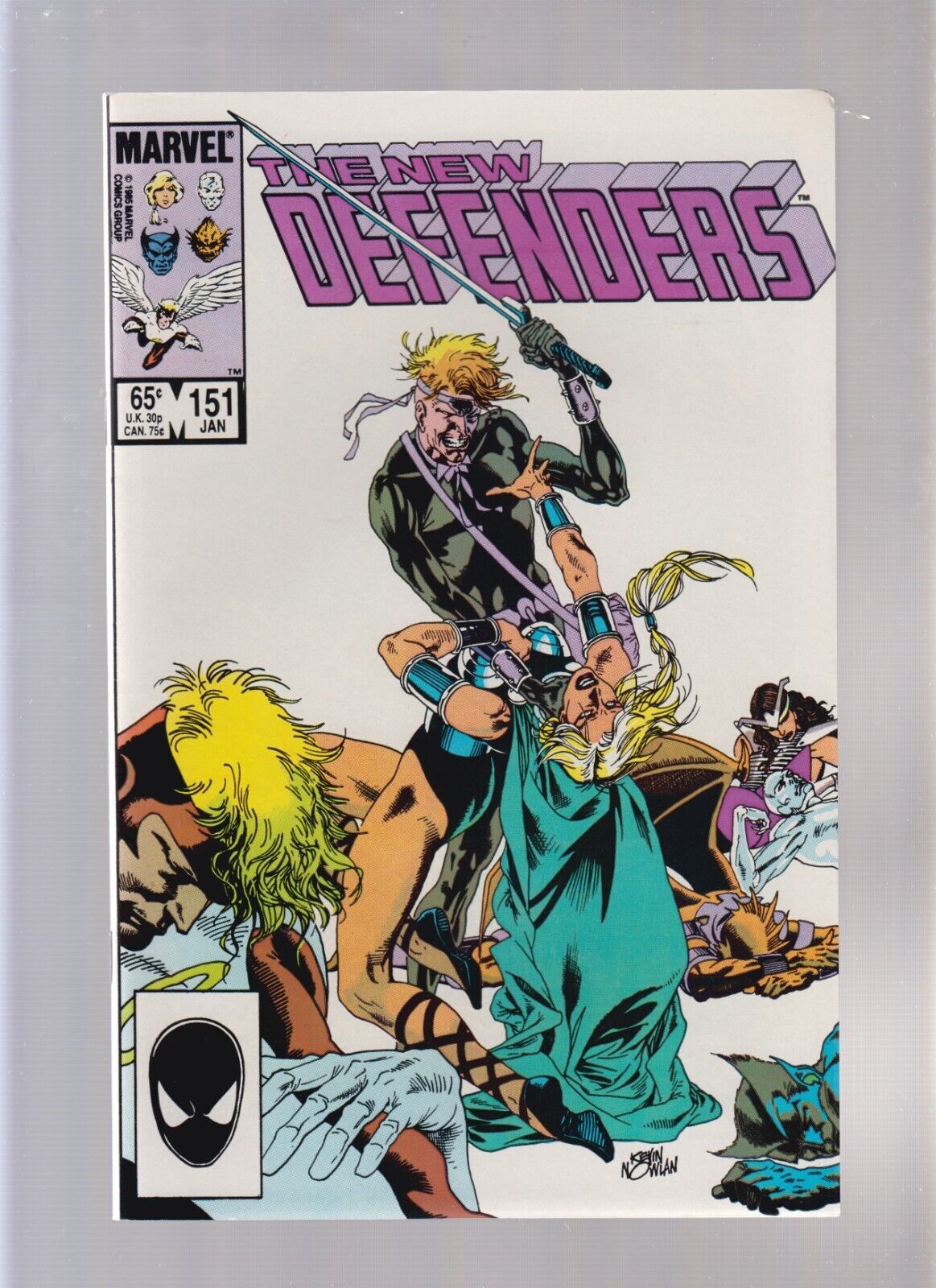 New Defenders #151 - Don Perlin Art! (9.0) 1986 | Comic Books - Copper Age, Marvel, Defenders ...