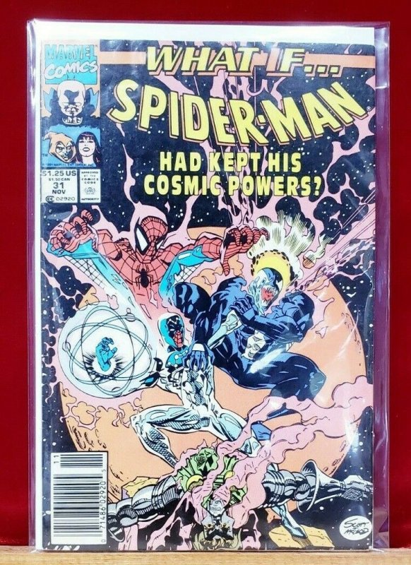 Marvel Comics 1991 What if...? #31 Spider-Man Had Kept His Cosmic ...