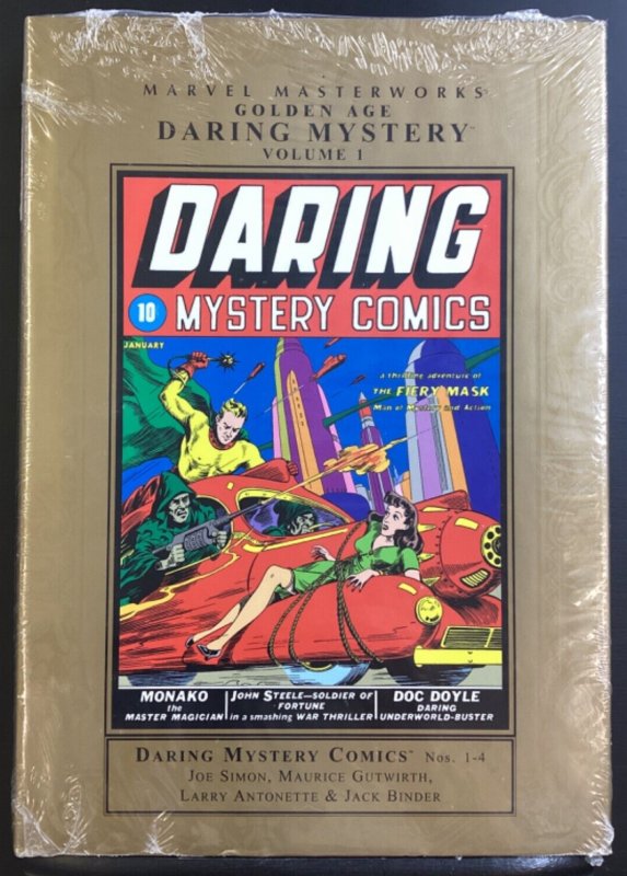 Marvel Masterworks Golden Age Daring Mystery Vol. 1 Nos. 1-4 HC - 2008 ...