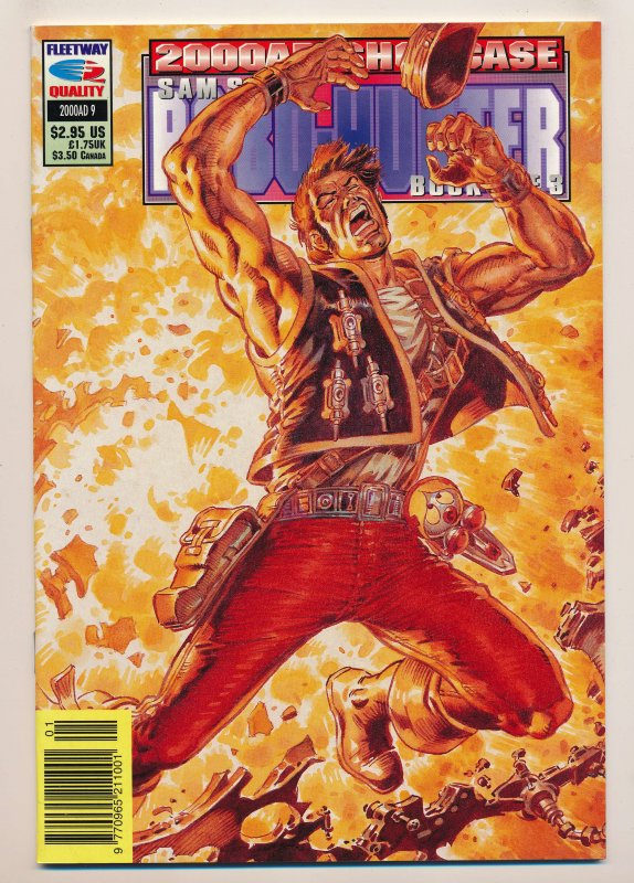 2000 AD Showcase (1992) #8-10 NM Sam Slade Robo-Hunter, Complete arc ...