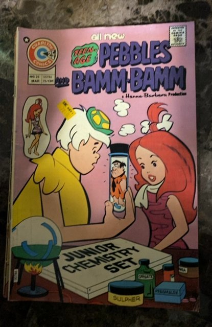 Pebbles and Bamm-Bamm #25 (1975) Teen-Age Pebbles and Bamm-Bamm | Comic ...