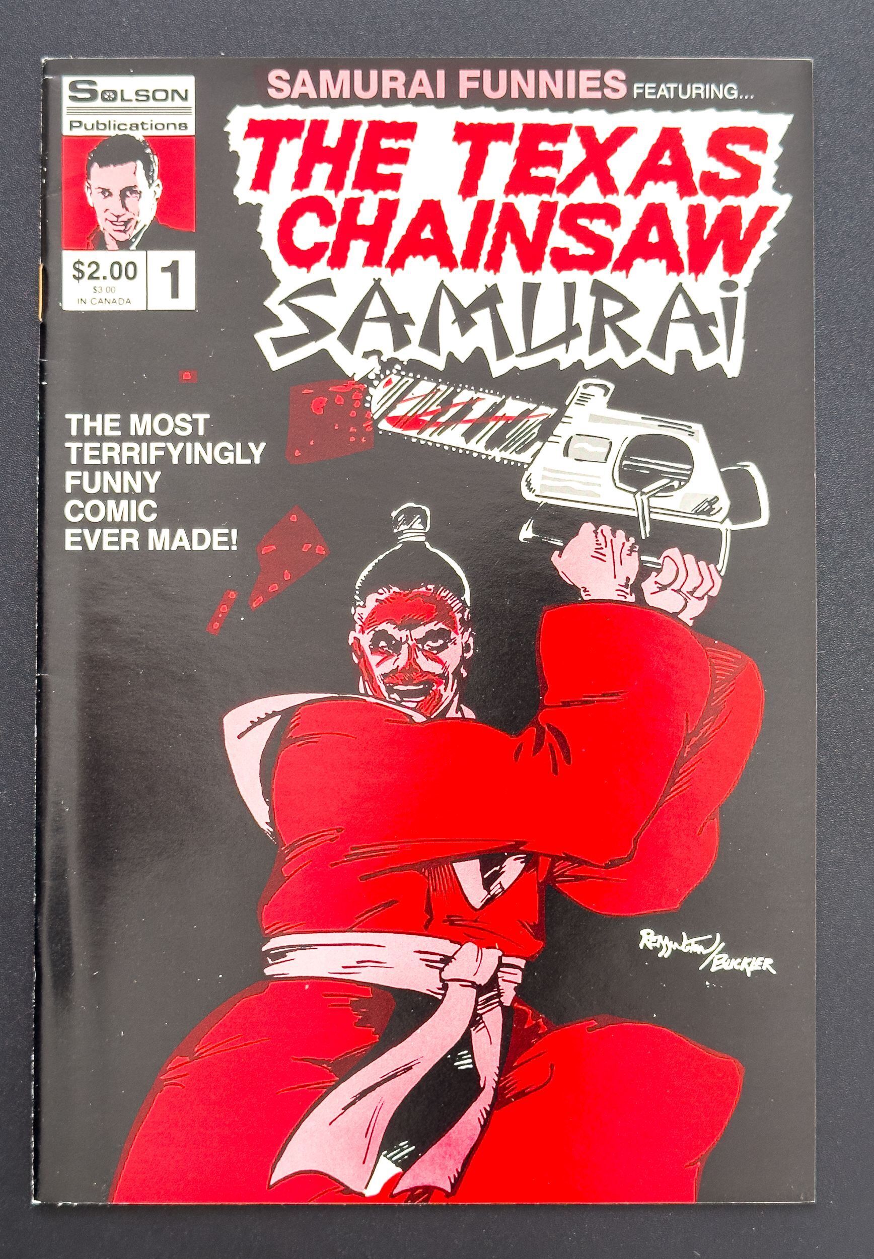 Samurai Funnies #1 (1986) - Rare Indie Comic - VF | Comic Books ...