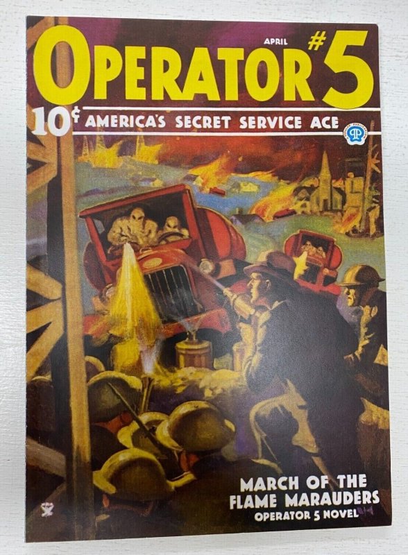 Operator #5 Volume 4 #1 Pulp Replica Argosy 8.0 VF (2008) Secret ...