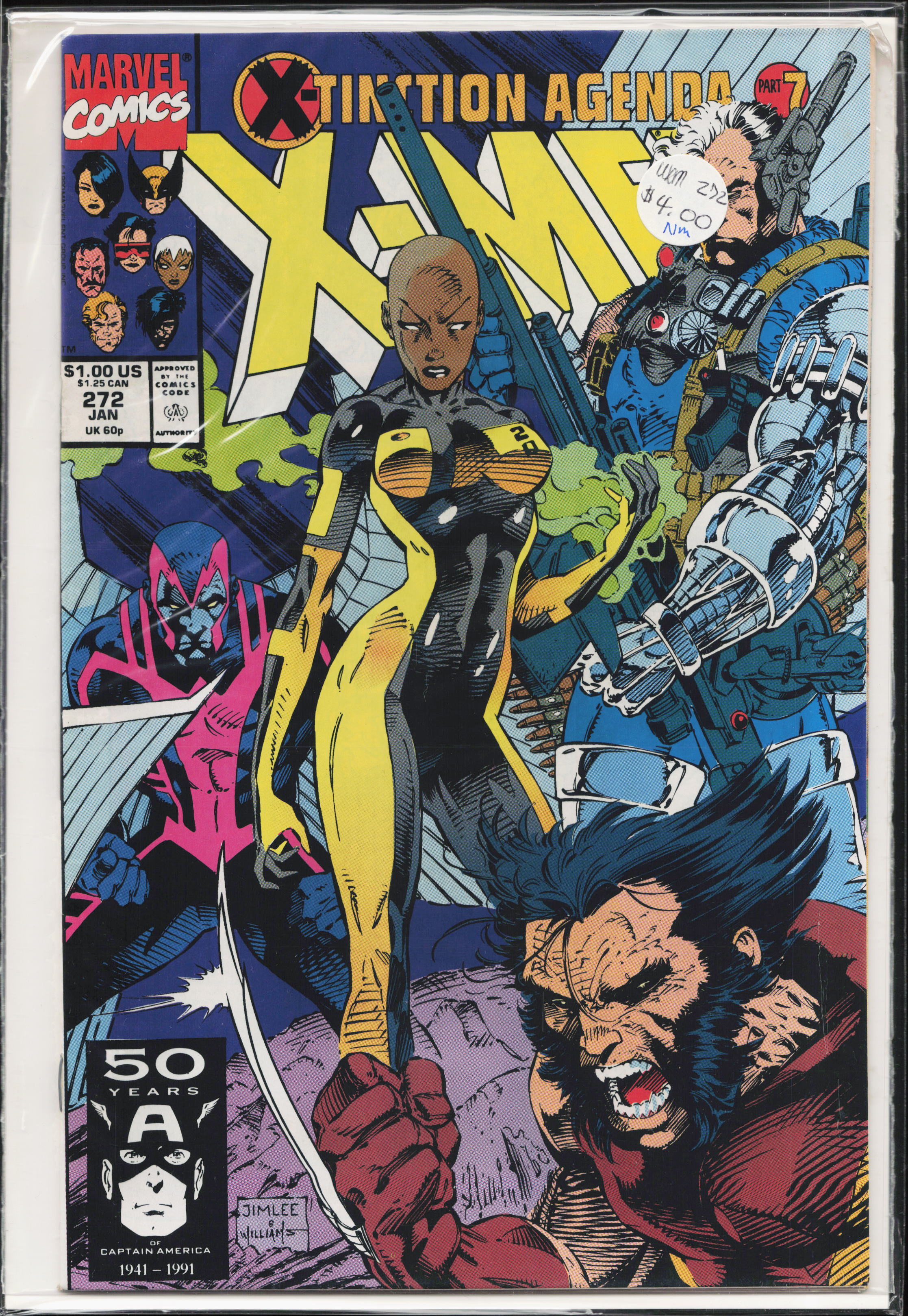 The Uncanny X-Men #272 (1991) X-Men | Comic Books - Copper Age, Marvel ...
