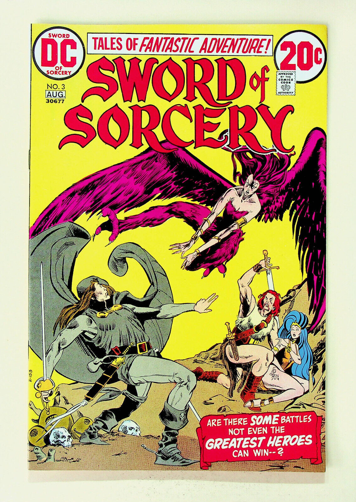 Sword of Sorcery #3 (Jul-Aug 1973, DC) - Very Good/Fine | Comic Books ...