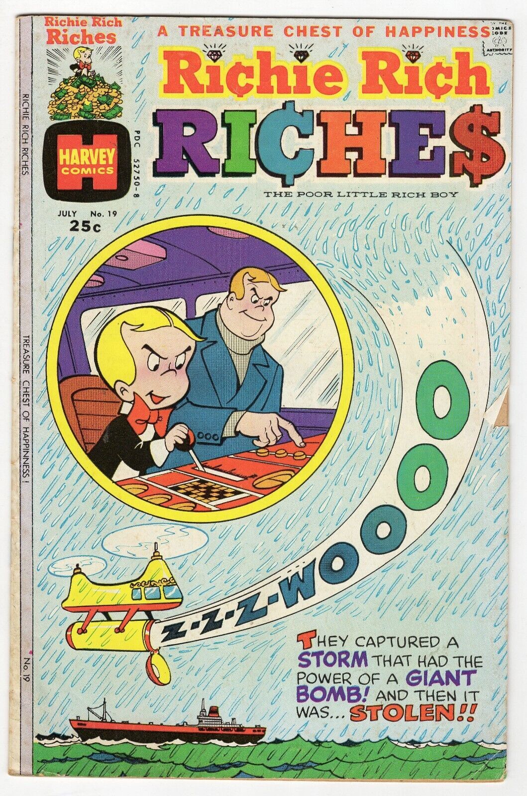 Richie Rich Riches #19 VINTAGE 1975 Harvey Comics | Comic Books ...